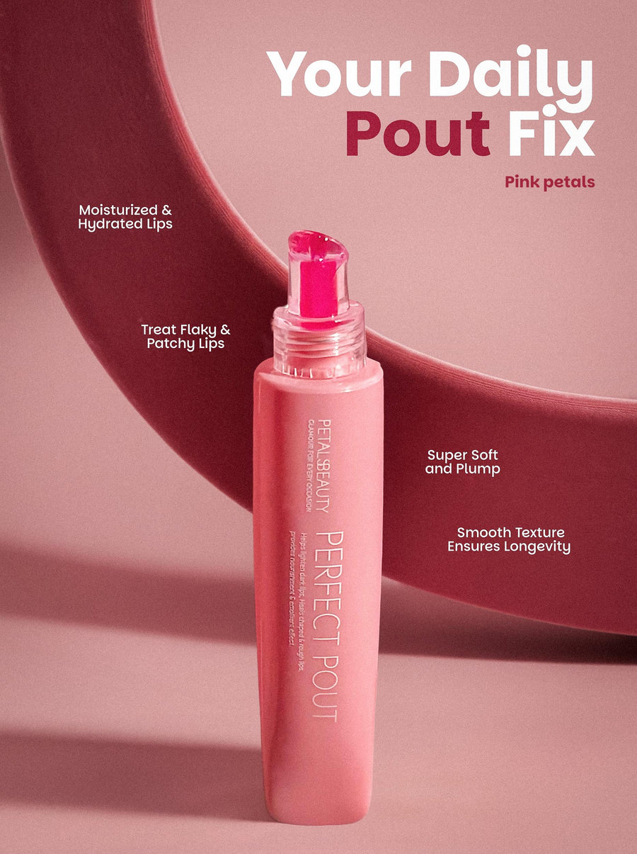 The Best Perfect Pout (Pink petals) Lip Gloss – The Petals Beauty